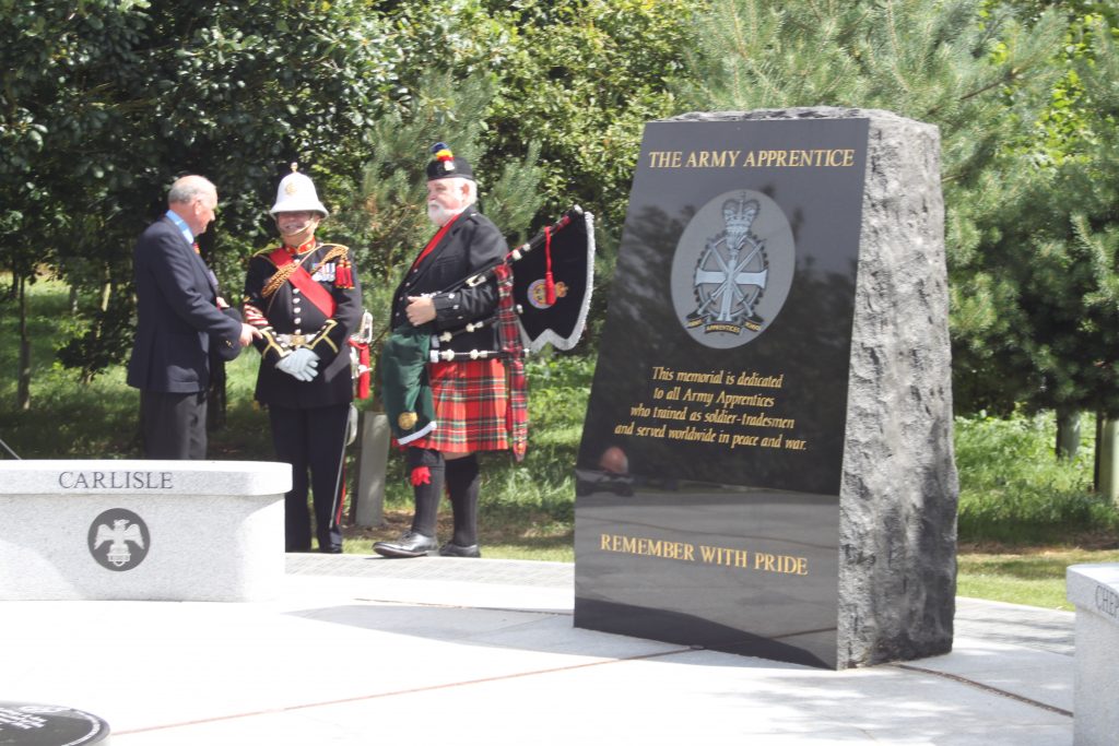 The Memorial in pictures | Army Apprentices National Association & Memorial